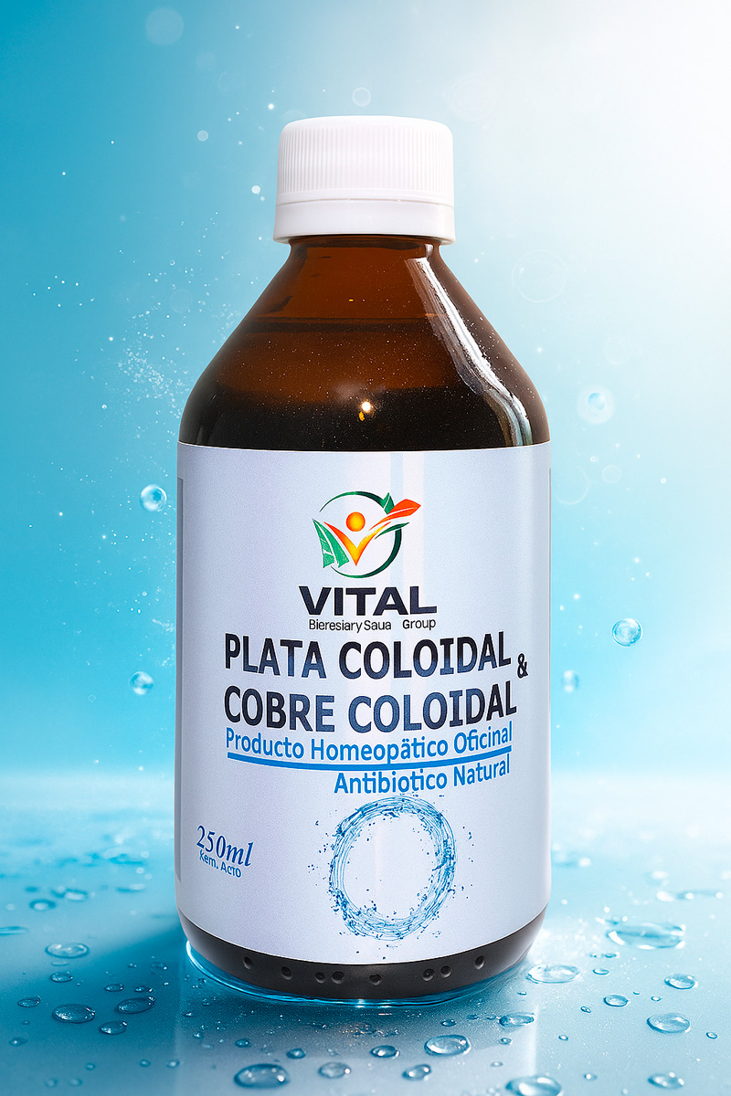 Plata Coloidal + Cobre - VitalGroup
